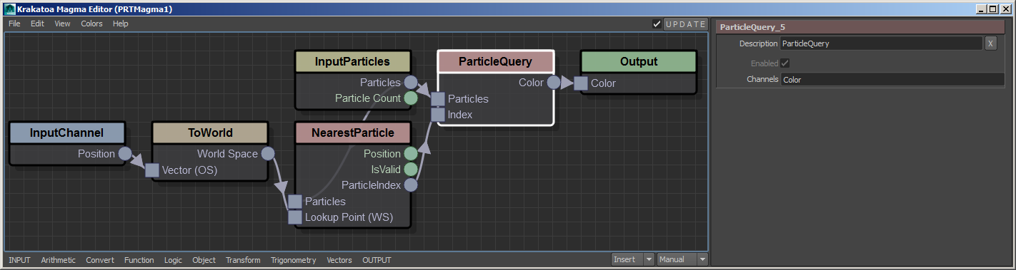 Krakatoa My Finding Nearest Particle Using Magma — Krakatoa 17x Documentation