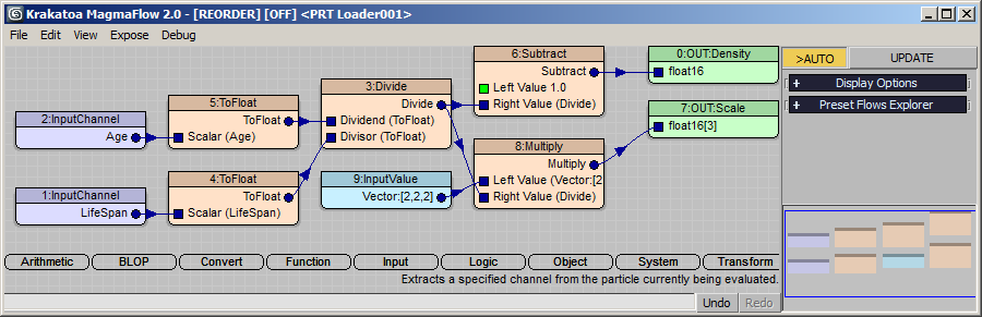 Assigning Particle Shape Using PRT Cloner Modifier — KRAKATOA 1.7.X documentation