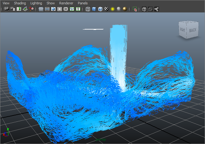 Krakatoa MY Mapping By Velocity Length — KRAKATOA 1.7.X documentation