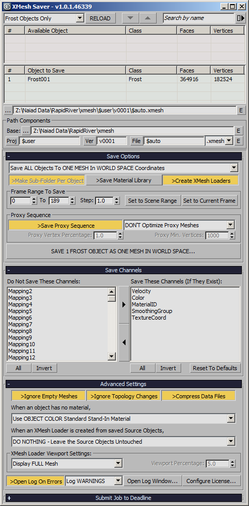 Caching Frost Particle Mesher — XMesh 1.7.X documentation