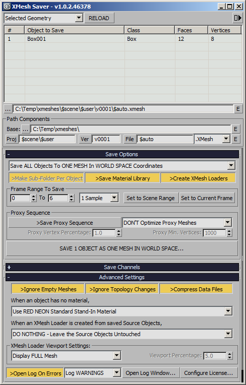 XMesh Saver MX Subframe Sampling — XMesh 1.7.X documentation